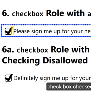 Brief Note on aria-readonly Support — Adrian Roselli